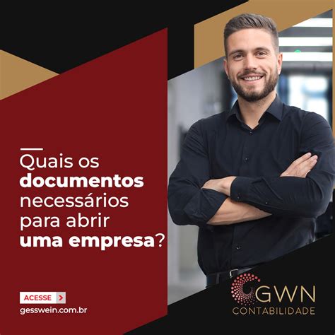 Quais os documentos necessários para abrir um negócio GWN