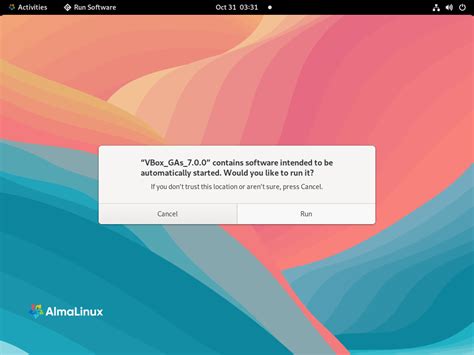 comment installer et utiliser virtualbox 7 0 dans almalinux tech