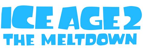 Ice Age 2 Movie Logo Flat V7 By Davidjhernandez On Deviantart