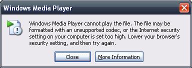 Windows Media Player Error While Trying To Play Files Techyv Com