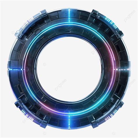 Hud 미래 원형 가상 포털 홀로그램 허드 미래의 회보 Png 일러스트 및 이미지 에 대한 무료 다운로드 Pngtree