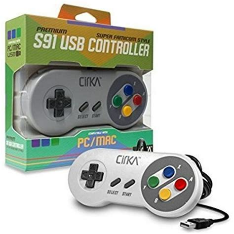 Cirka S91 Premium Super Famicom Usb Controller For Pc