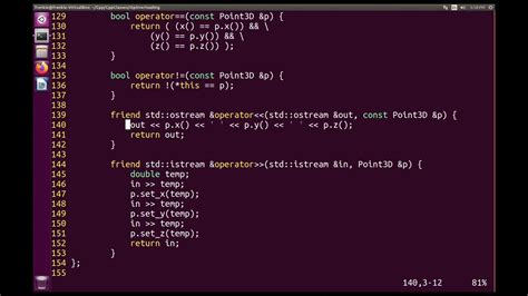 Modern C Classes Operator Overloading Angle Brackets Youtube