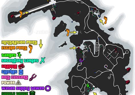 Gta Cayo Perico Points Of Interest Map Hot Sex Picture