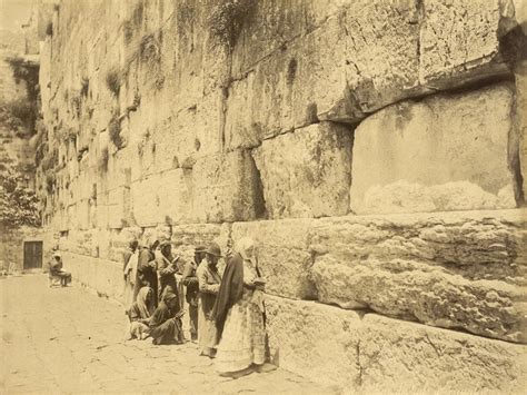 Israel Exhibe Las Primeras Fotos De La Historia Tomadas En Tierra Santa En El Siglo Xix Infobae