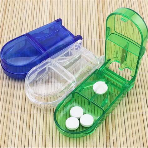 1PC Dose Tablet Cutter Pill Splitter Ergonomic Design and Ultra Fine ...