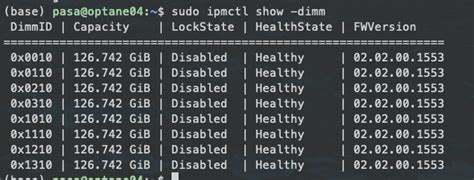 Sudo Ipmctl Show Region Command Not Run Issue Intel Ipmctl GitHub
