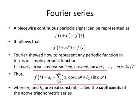 Ppt Signals And Fourier Theory Powerpoint Presentation Free Download