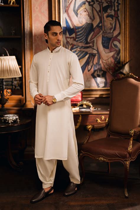 Boski Shade Shalwar Kameez Azure