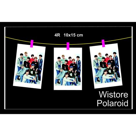 Cetak Polaroid 4R Shopee Indonesia