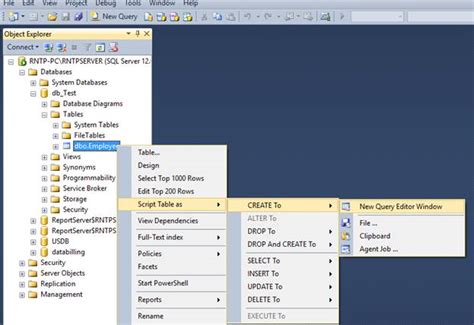 Taking Scripts From Sql Server