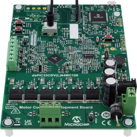 Dspic Cdv Mc Motor Control Development Board