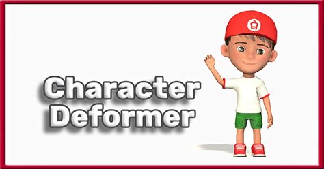 Character Deformer Modeling Unity Asset Store