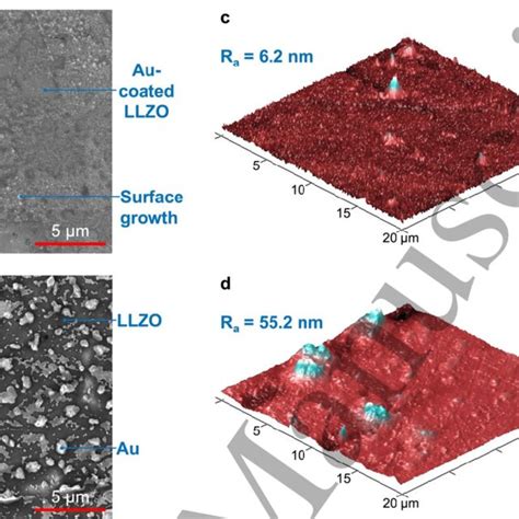 A Schematic Of In Situ Li Plating In A Cell With Au Flat Interlayer B