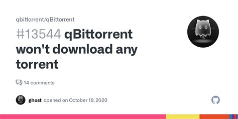 QBittorrent Won T Download Any Torrent Issue Qbittorrent QBittorrent GitHub