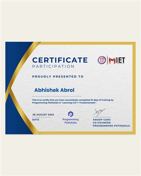 Cplusplus Programming Skilldevelopment Learningjourney Abhishek Abrol