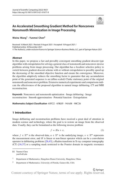 An Accelerated Smoothing Gradient Method For Nonconvex Nonsmooth