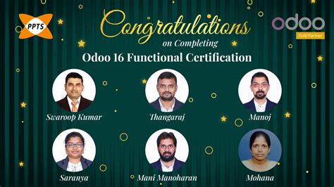 Odoo 16 Functional Certification