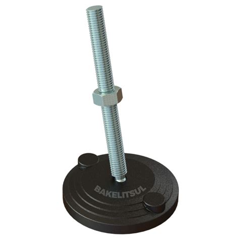 PÉ Nivelador Articulado N2 Base 100 M14 Bakelitsul