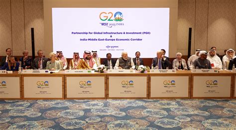 World Leaders Launch A Landmark India Middle East Europe Economic Corridor