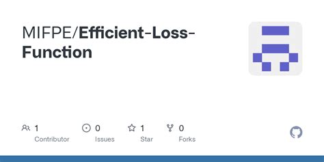 Github Mifpeefficient Loss Function