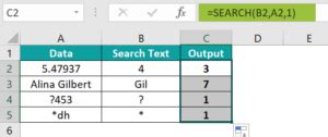 SEARCH Function In Excel Formula Examples How To Use