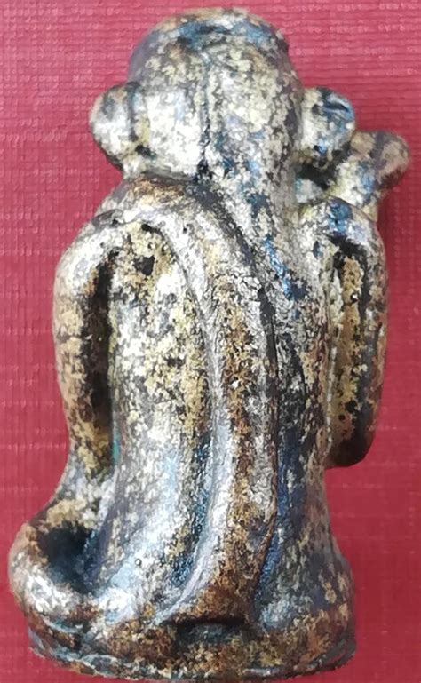 แม่นางกวัก หลวงพ่ออิ่ม วัดหัวเขา สุพรรณบุรี เนื้อทอวสำริด Ennxo