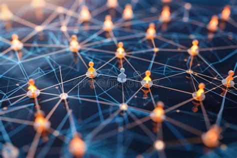 Intricate Network Of Small Yellow Dots Forming A Pattern On A Blue Backdrop An Intricate