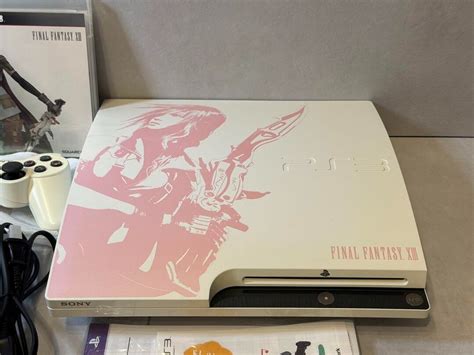 Sony Playstation 3 Slim Final Fantasy Xiii Lightning Edition Bundle