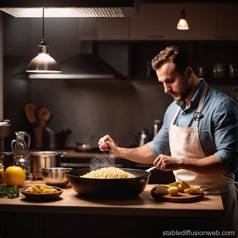 Programmer Cooking In Python Prompts Stable Diffusion Online