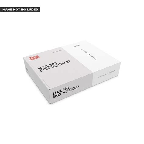 Caja Mockup Archivo Psd Premium