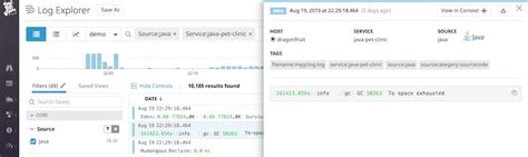 monitor java memory management with runtime metrics apm and logs