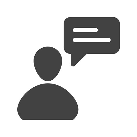 Customer Typing Glyph Black Icon 8307858 Vector Art At Vecteezy