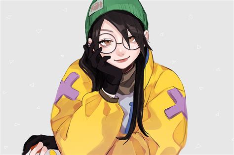 Safebooru 1girl Black Gloves Black Hair Brown Eyes Closed Mouth