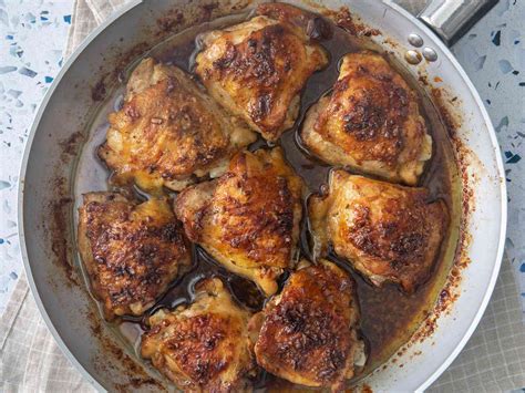 Garlic Brown Sugar Chicken Thighs Recipe In 2024 Brown Sugar