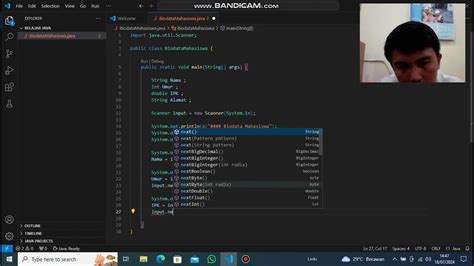 Tutorial Program Sederhana Biodata Mahasiswa Di Vscode Menggunakan