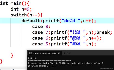 Switch语句中defaultswitch Case语句中的default Csdn博客