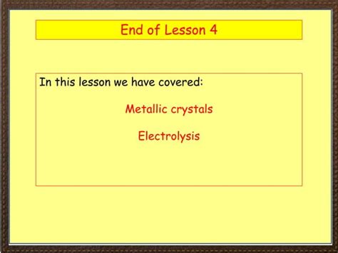 Igcse Chemistry Unit 1 Physical Chemistry Lesson 4 Pptx