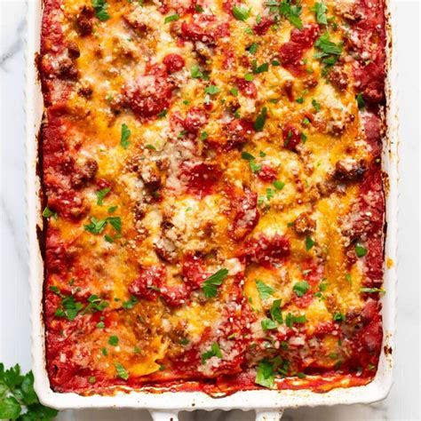 Easy Lasagna With Cottage Cheese