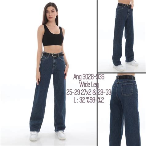 Джинсы женские ANGELINA MARA JEANS 3028 Wide Leg Турция: цены, отзывы ...