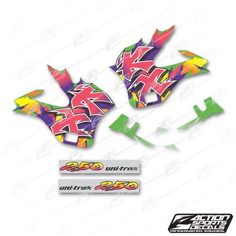 Kawasaki Kx250 1994 Oem Replica Stickers Action Sports Decals