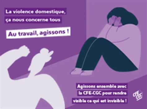 Cfe Cgc Sur Linkedin Violences Conjugales Quest Ce Que Laide