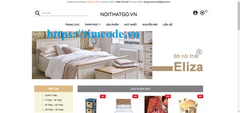 Website bán đồ nội thất gỗ ASP NET MVC Full báo cáo