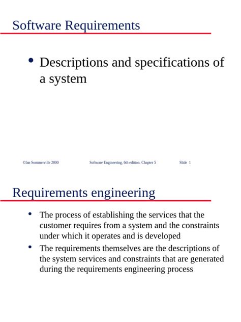 Req Analysis Pdf System Software Engineering
