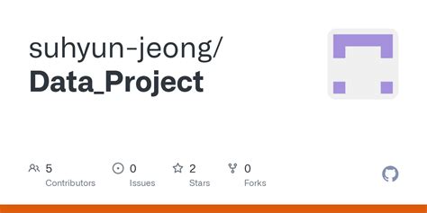 GitHub Suhyun Jeong Data Project