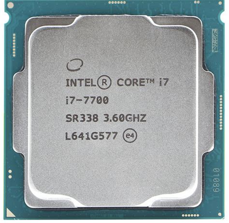 Процесор Intel Core I7 7700 Lga1151 Sr338 Up To 420ghz 65w ціна