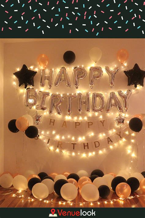 Surprise Birthday Ideas Birthday Decorations Simple Birthday