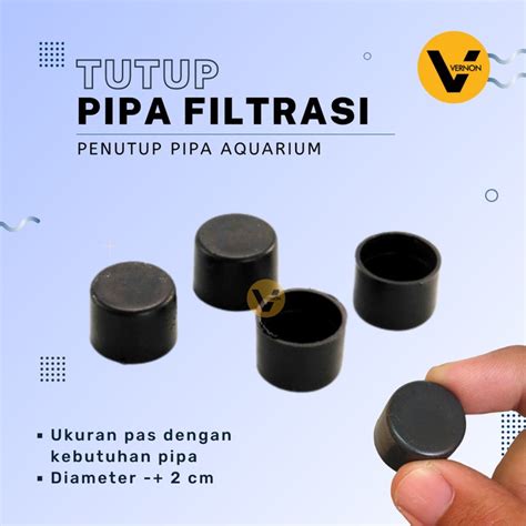 Jual Tutup Pipa Aquarium Akuarium Pipa Filtrasi Shopee Indonesia
