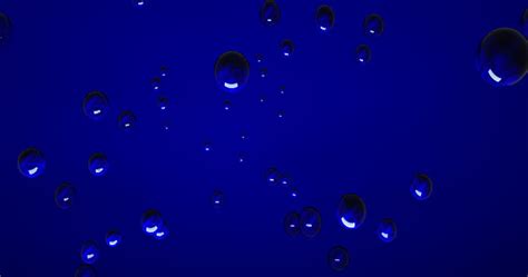 동적 3d 구가 있는 추상적인 파란색 배경입니다 파란색 배경에 파란색과 검은 색 풍선 3차원 형태에 대한 스톡 사진 및 기타