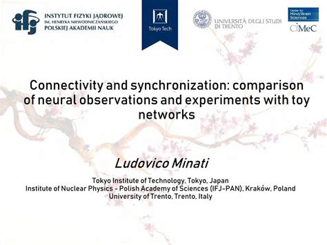 Pdf Connectivity And Synchronization Comparison Of Neural